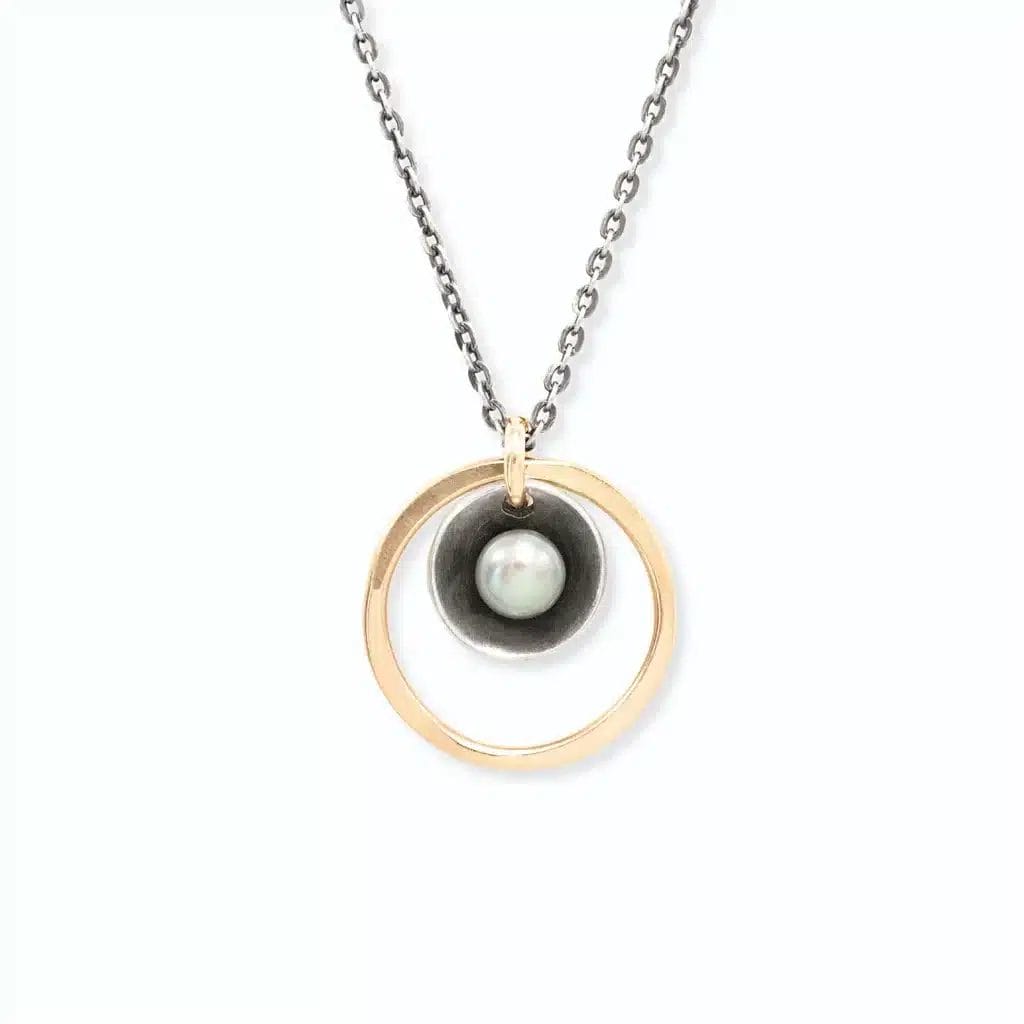 J and I Jewelry | Shadow Pearl Necklace | Artfully Elegant — Handmade ...